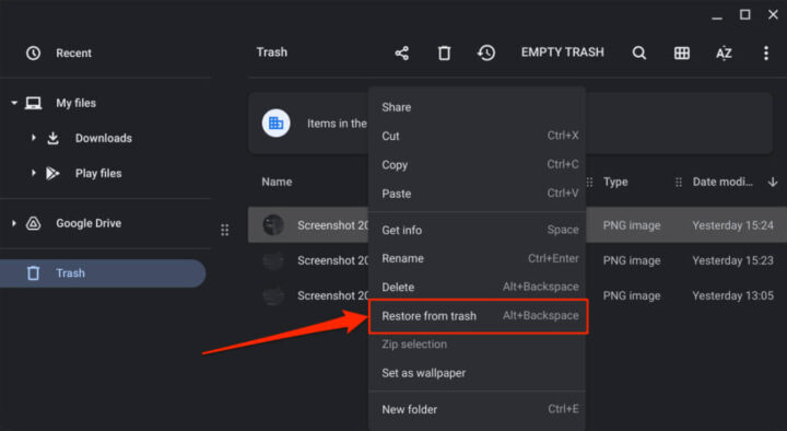 How to Enable the Recycle Bin on Your Chromebook