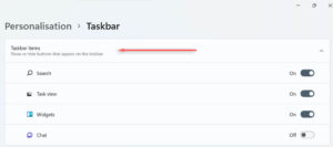 How to Remove the Chat App from the Windows 11 Taskbar