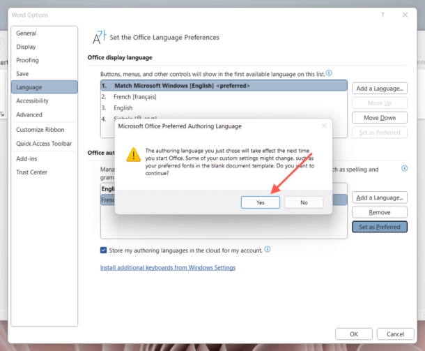 How to Change the Language in Microsoft Word