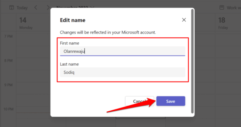 How to Change Your Name in Microsoft Teams