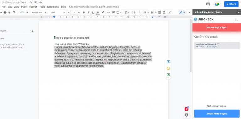 How to Check for Plagiarism in Google Docs