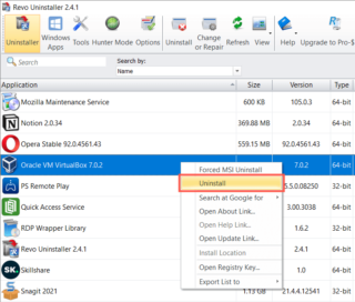 How to Completely Uninstall VirtualBox in Windows