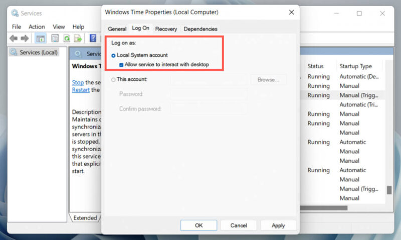 How to Fix Time Synchronization Failed in Windows