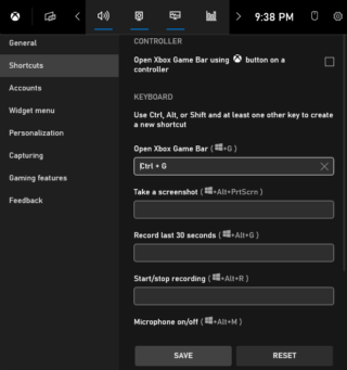 How to Set Custom Shortcuts for Xbox Game Bar in Windows