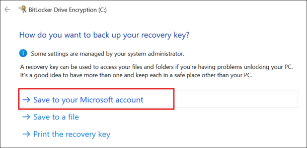 How to Find Your Bitlocker Recovery Key in Windows