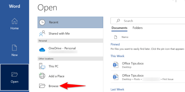 How to Fix “Word experienced an error trying to open the file”