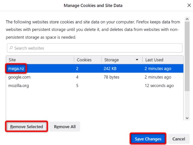 How to Fix “Your In-Browser Storage for Mega is Full” Error
