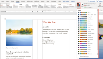How to Make a Brochure in Microsoft Word