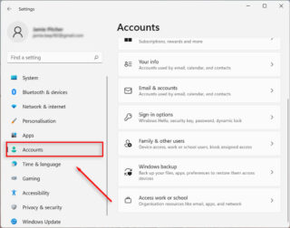 How to Manage User Account Settings in Windows 11