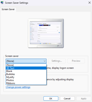 How to Turn On Screen Savers in Windows 11