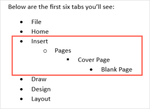 How to Add Bullet Points in Microsoft Word