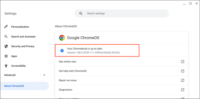 How to Update Your Chromebook