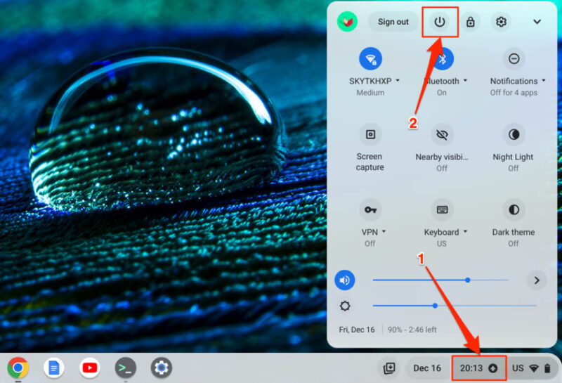 Top 6 Ways to Restart a Chromebook