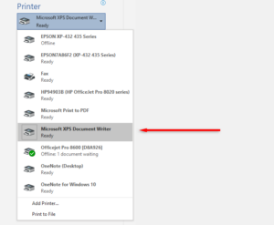 What Is Microsoft XPS Document Writer?
