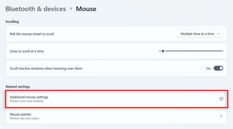 How to Change Mouse Cursor in Windows 11