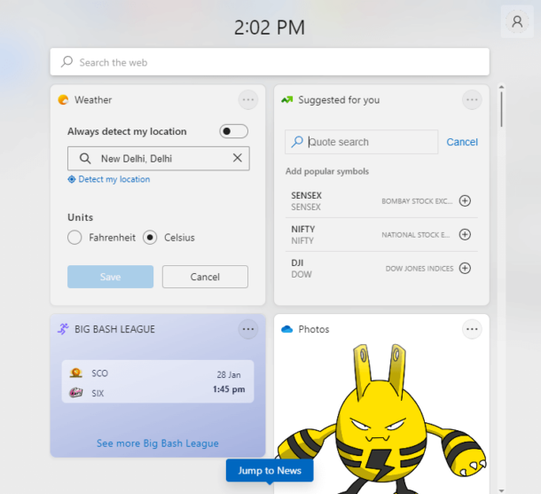 How to Use and Customize Widgets in Windows 11