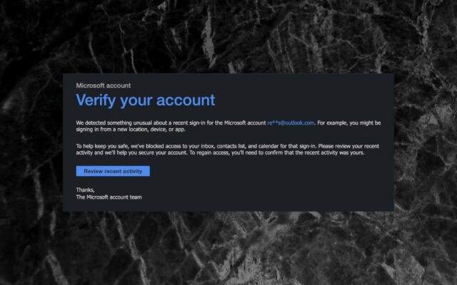 What to Do When There’s an “Unusual Sign In Activity” to Your Microsoft ...