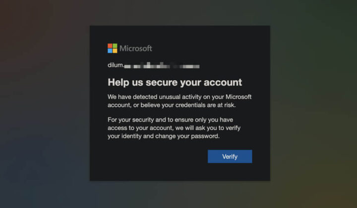 What to Do When There’s an “Unusual Sign In Activity” to Your Microsoft ...
