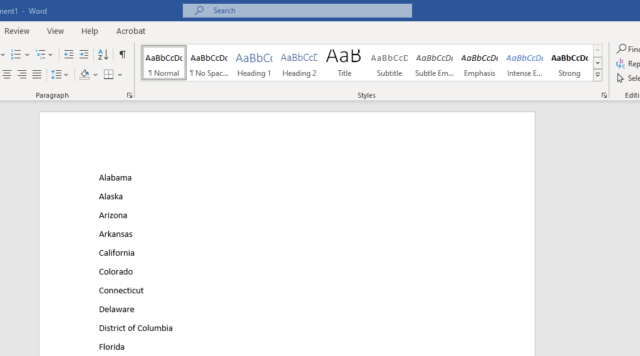 How to Alphabetize a List in Microsoft Word (Windows, Mac, and Web)