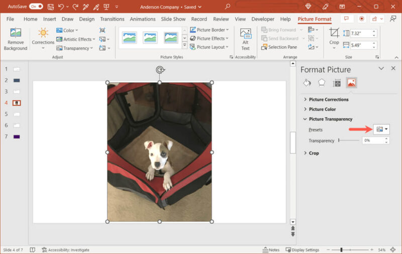 How to Make Pictures or Background Transparent in PowerPoint