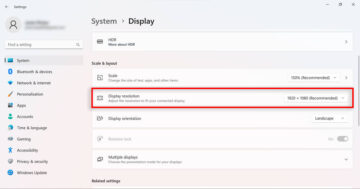 How to Change the Screen Resolution in Windows 11