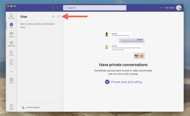 How to Create a One-On-One or Group Chat in Microsoft Teams