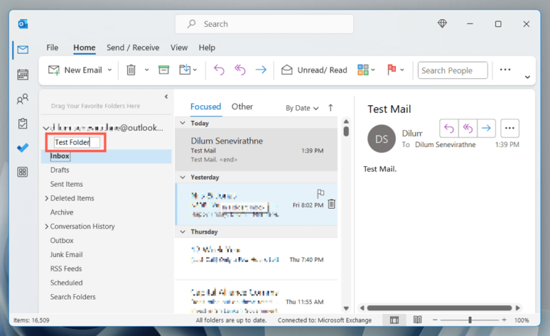 How to Create Folders in Microsoft Outlook