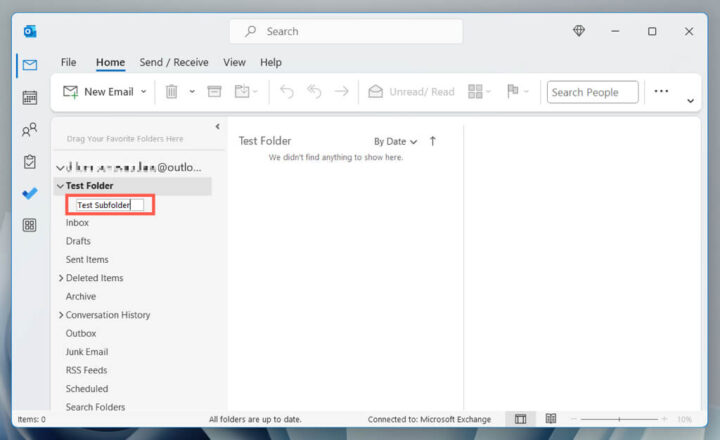 How to Create Folders in Microsoft Outlook