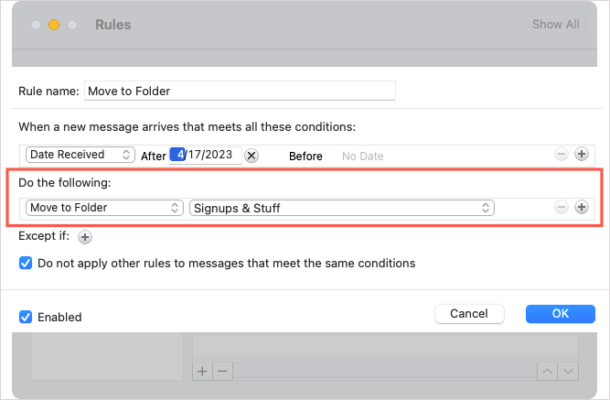 How to Create Rules in Microsoft Outlook