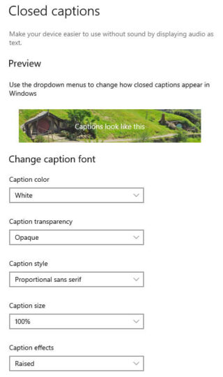 How to Enable and Turn Off Live Caption in Windows