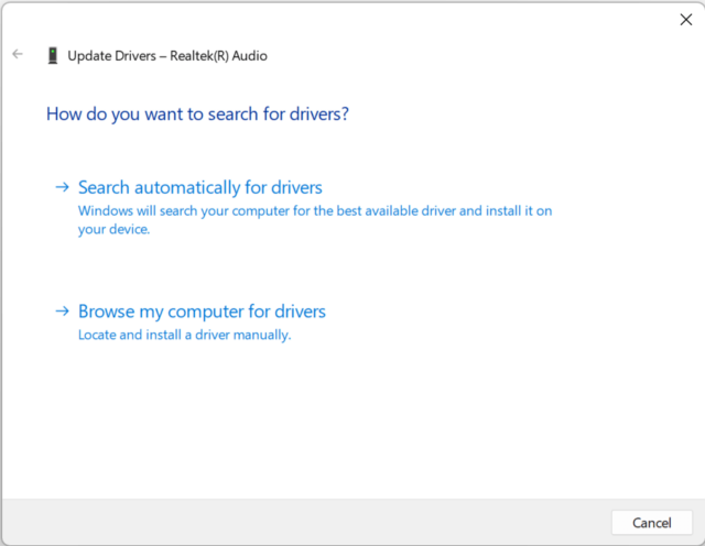 How to Download, Install, and Update Realtek Audio Driver in Windows 11