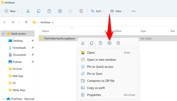 How to Fix the “Path Too Long” Error on Windows