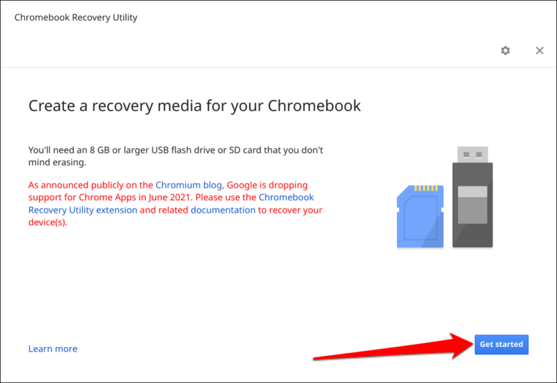 How to Use the Chromebook Recovery Utility to Create Recovery Media