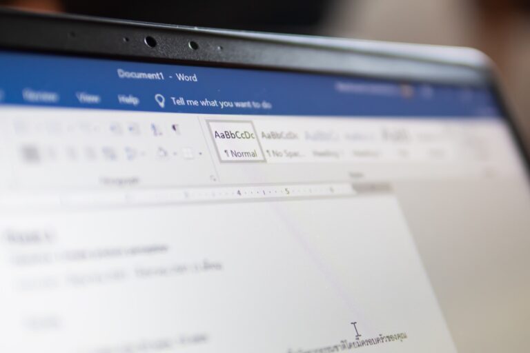How to Double Space in Microsoft Word