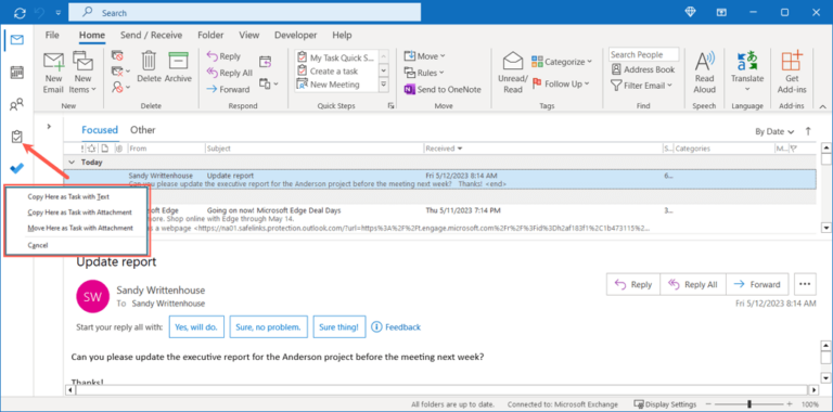 How to Use Microsoft Outlook for Project or Team Management
