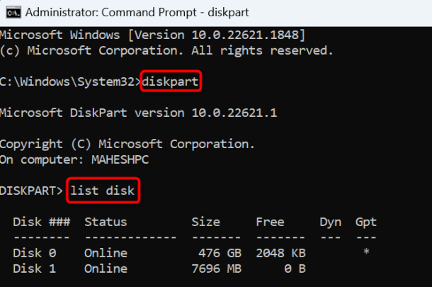 7 Ways to Fix a 0x800701B1 Windows Error