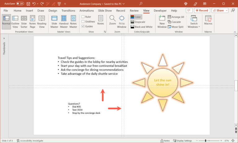 How to Change Slide and Text Margins in PowerPoint
