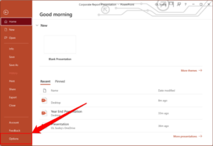 How to Display a Black or White Slide in PowerPoint