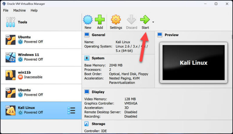 How to Install Kali Linux in VirtualBox on Your Windows PC