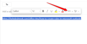 How to Rename a Hyperlink in Microsoft Outlook