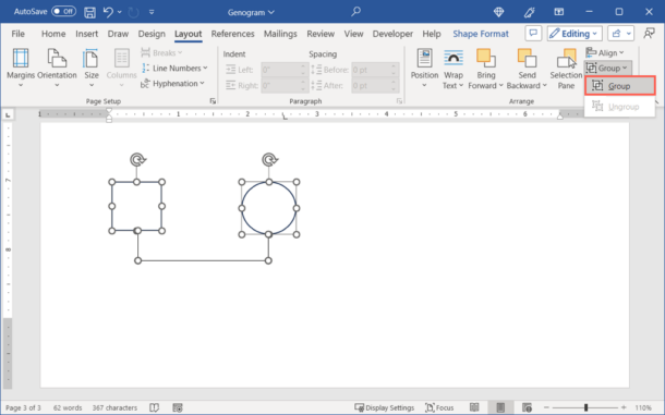 How to Make a Genogram in Microsoft Word