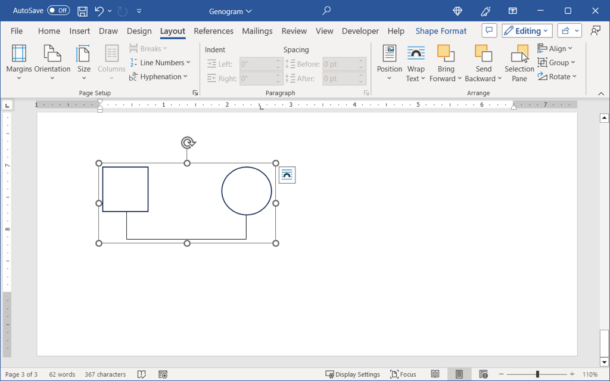 How to Make a Genogram in Microsoft Word