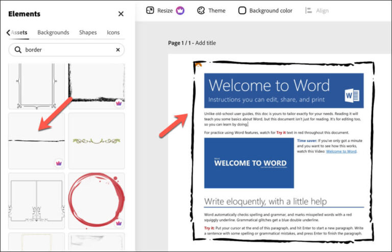 How to Add Decorative Borders to Microsoft Word Documents