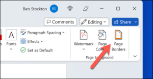 How to Add Decorative Borders to Microsoft Word Documents