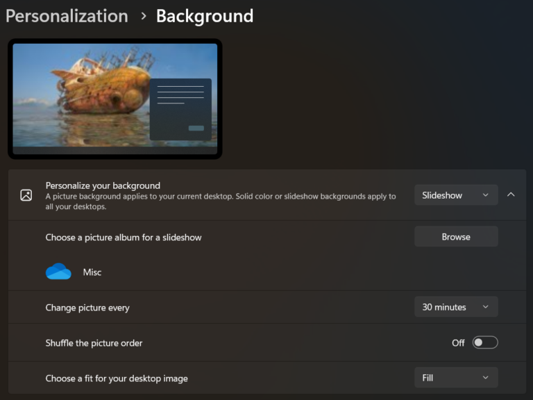 How to Change Your Desktop Background in Windows 11 or 10