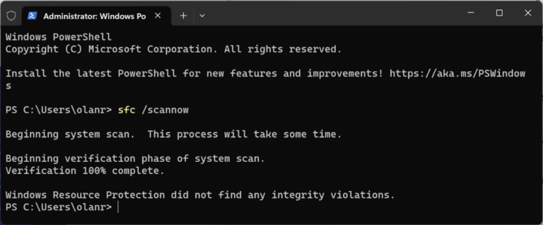 How to Fix “Something Didn’t Go as Planned” Error in Windows 11