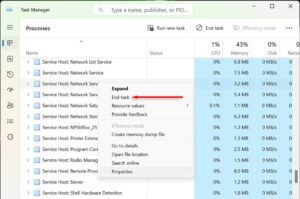 What Is “Service Host: Network Service” in Windows