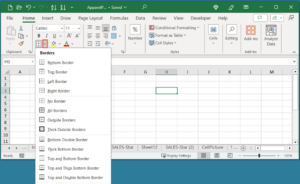 How to Add and Customize Borders in Microsoft Excel