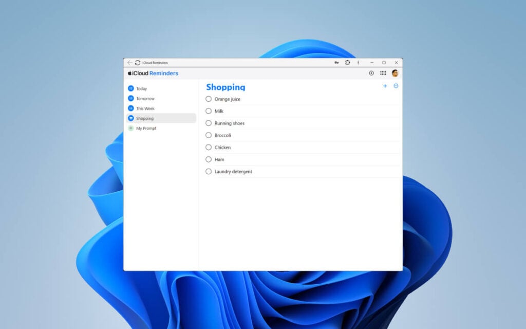 How to Use Apple Reminders in Windows