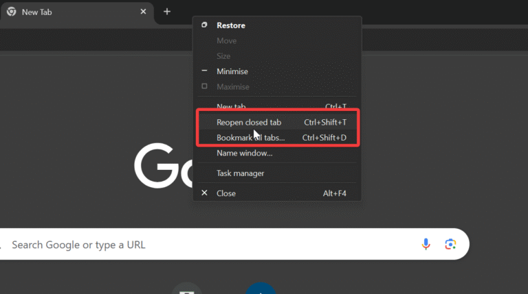 How to Recover Lost Chrome Tabs After a Crash
